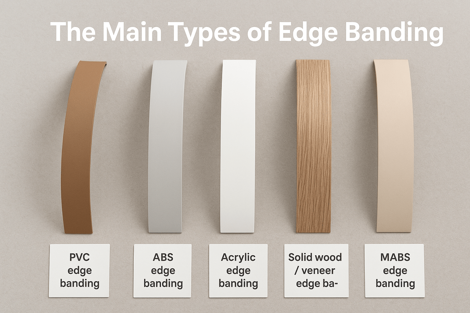 What Is Edge Banding? | MABS Edge Banding for High-Quality Furniture ...